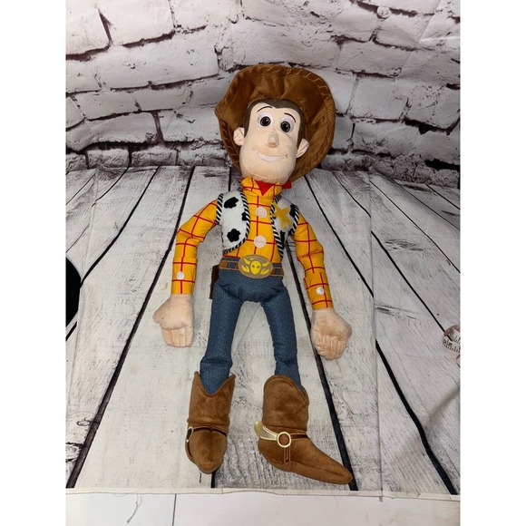 Disney | Toys | Disney Toy Story Large Woody Cowboy Plush Stuffed ...